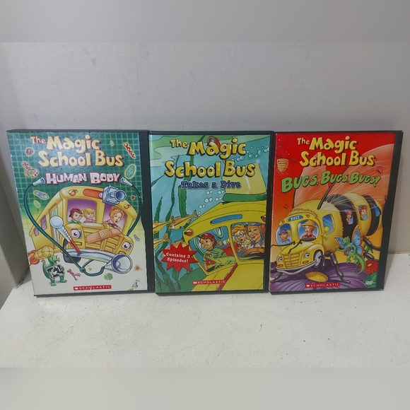 Other | The Magic School Bus Dvd Lot | Poshmark